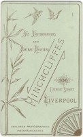 John HINCHCLIFFE - Photographers 1840 - 1940 Great Britain ...